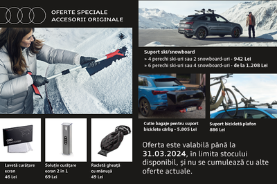 Porsche Pipera | Oferte accesorii originale de sezon - AUDI